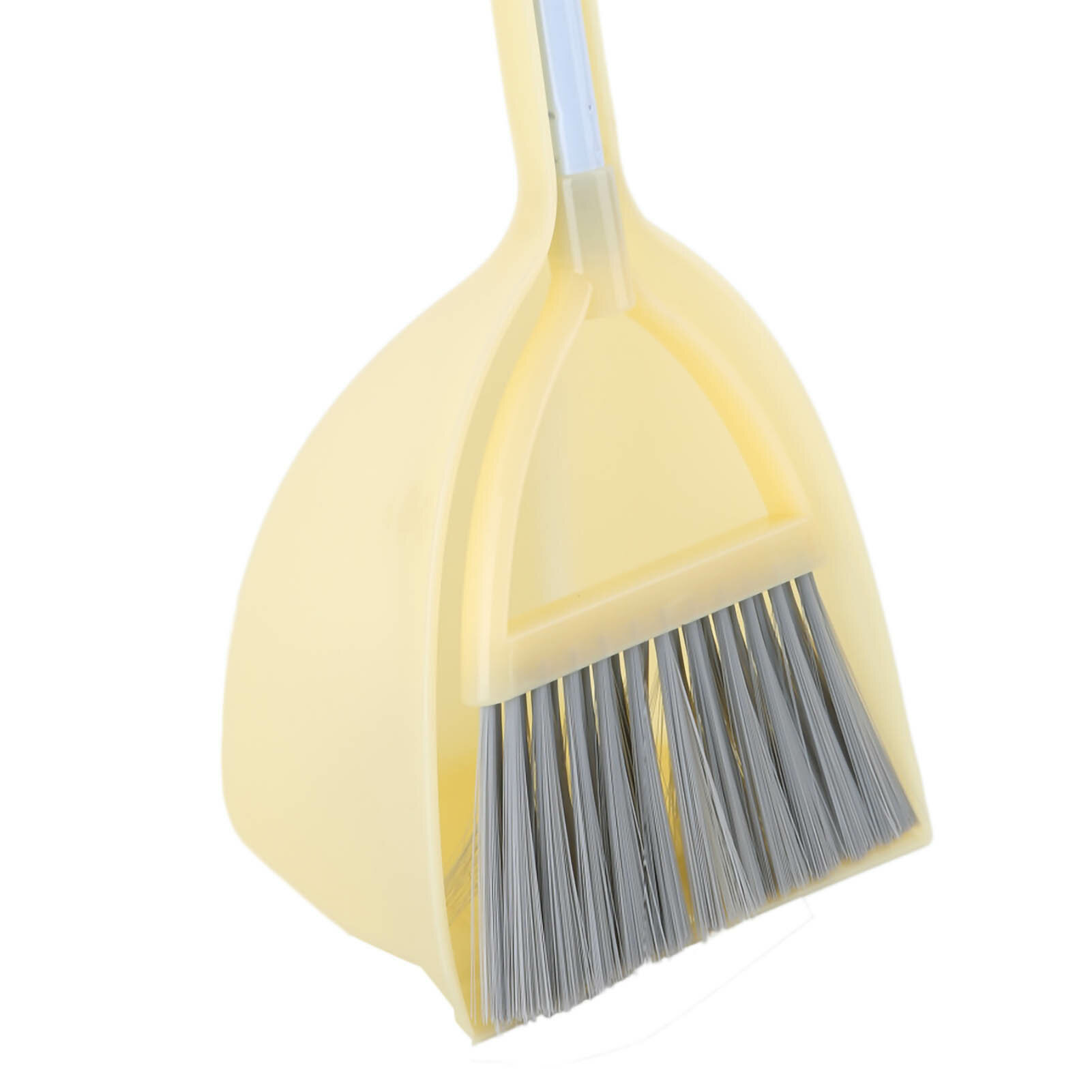 Детский набор совков из мягкого меха, пластиковый маленький совок для веника для маленьких детских игрушек, детский сад, желтый