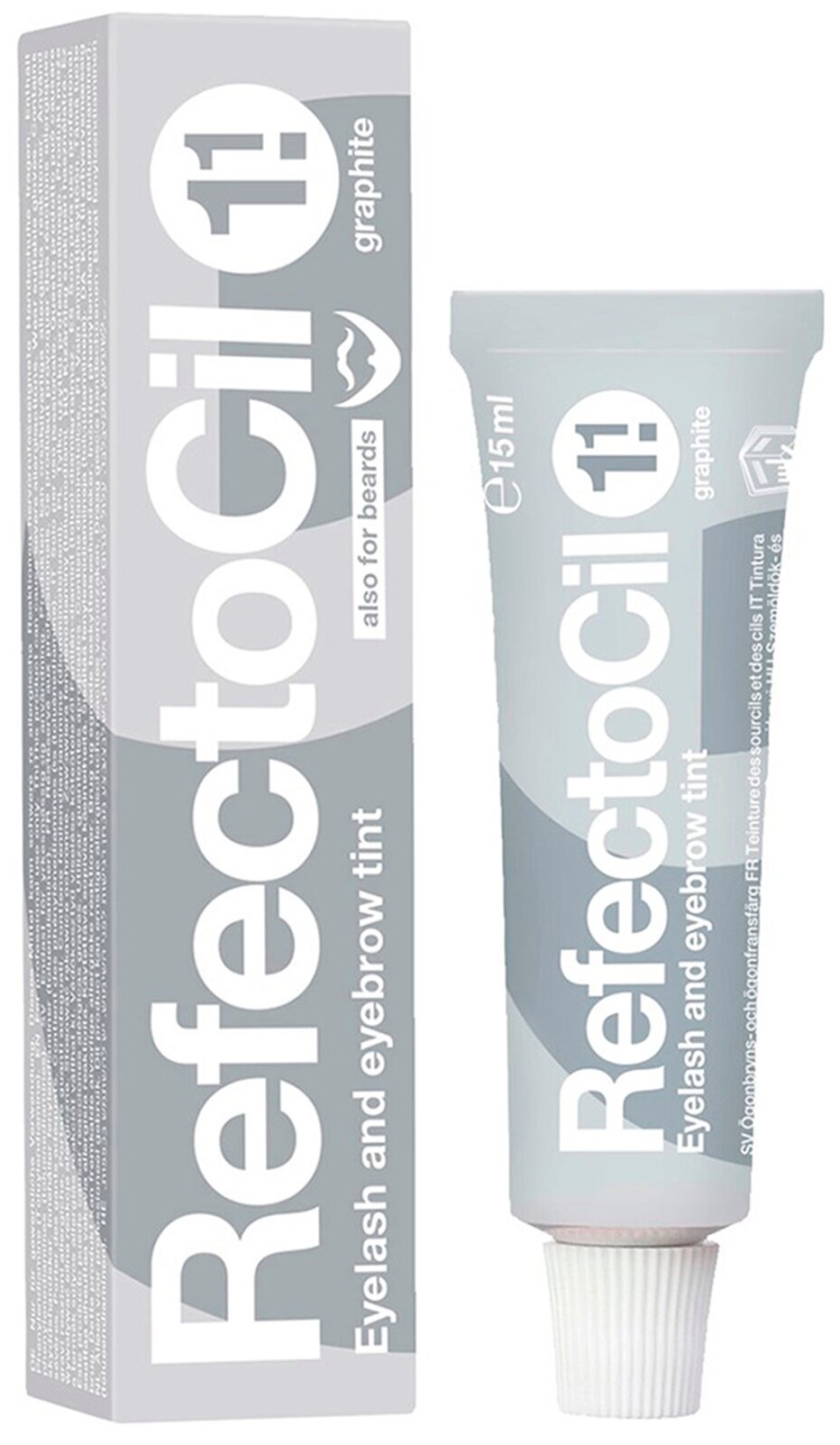 Краска REFECTOCIL для бровей и ресниц №1.1 Графит (Темно-Серая) 15 ml