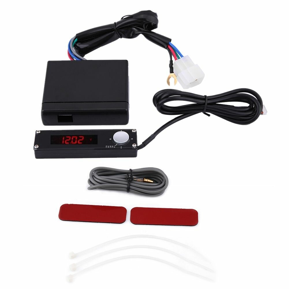 Цифровой турботаймер с парковочным замедлителем, LED (красный)