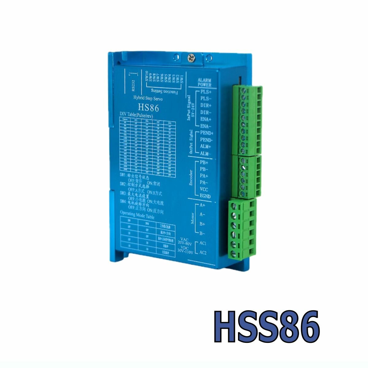 Драйвер серво двигателя HSS86