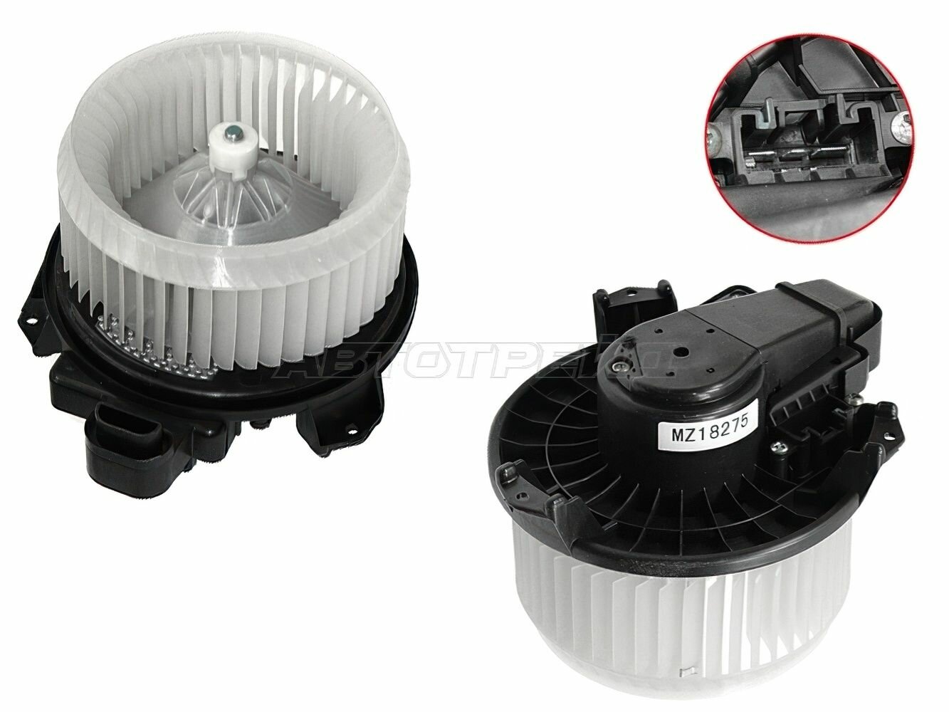 Мотор отопителя салона, печки для Тойота Аурис Королла, Авенсис, Королла, Приус, Рав 4 арт ST940007 SAT