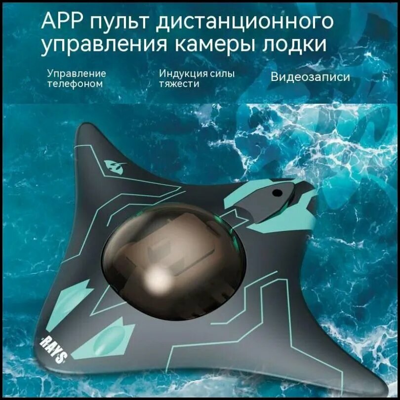KNOW EASY-подводная лодка на радиоуправлении с камерой с HD-видео и фотосъемкой и водонепроницаемой защитой