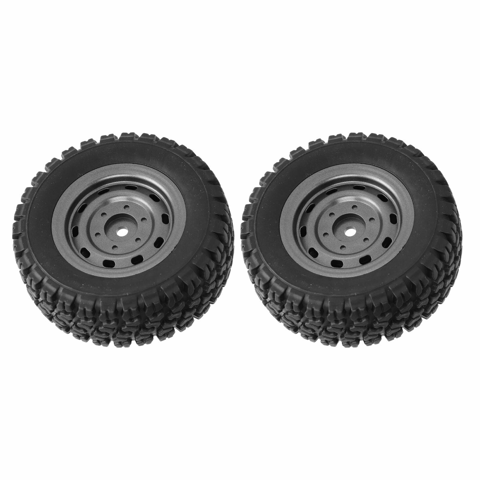 2 шт. 82 мм RC Car Tire 31 мм шириной 12 мм шестнадцатеричной адаптер запасной части для SCY 16103 1/16 RC Off Road Car