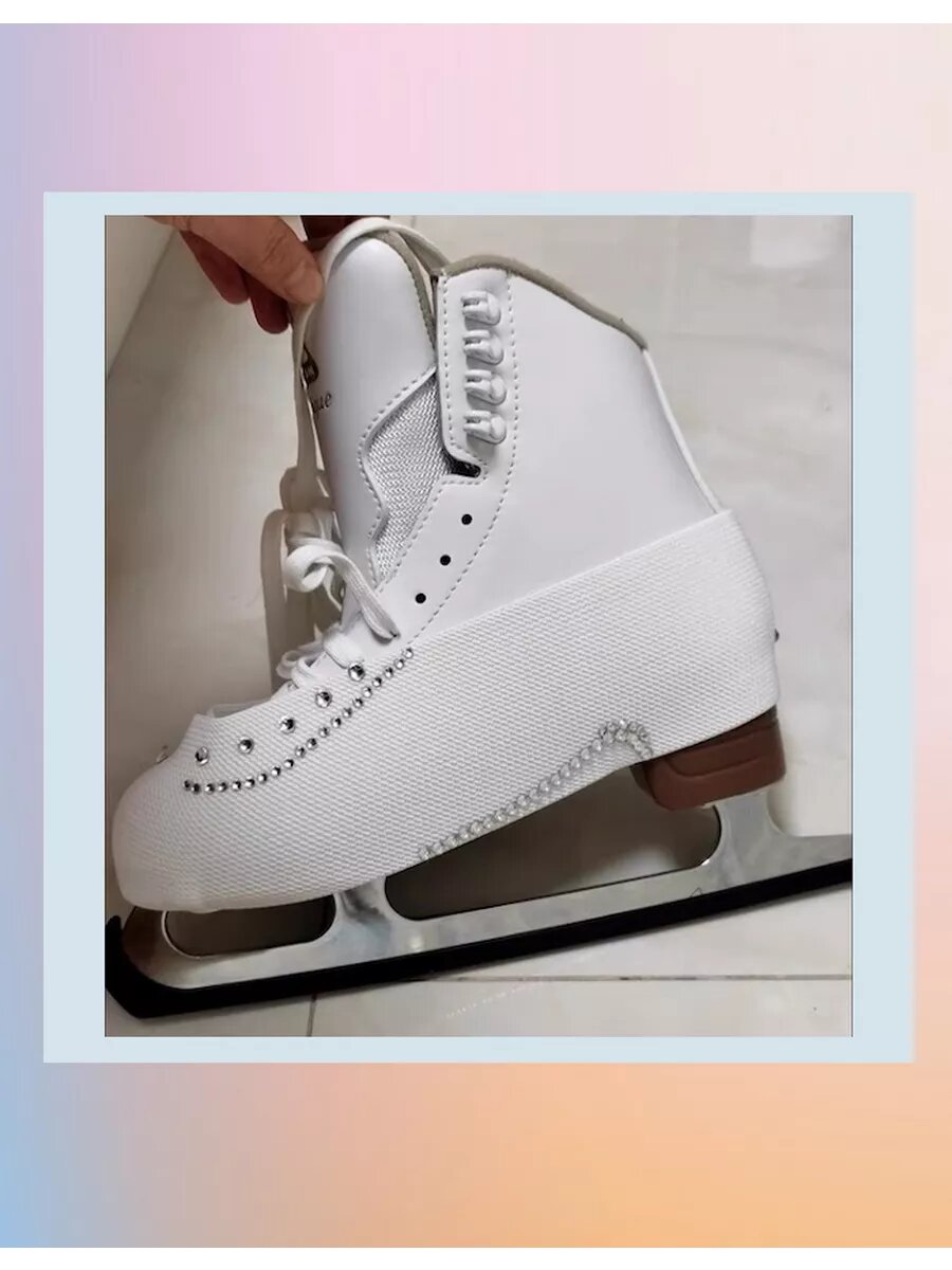 Чехлы-защита для фигурных коньков со стазами