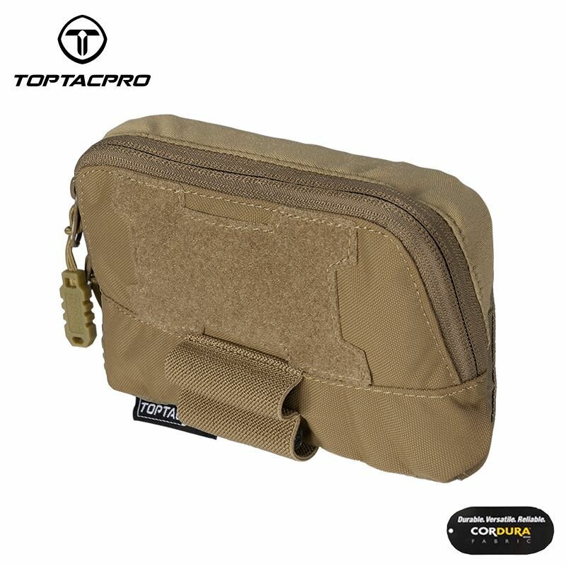Подсумок TOPTACPRO тактическая сумка для администратора MOLLE EDC Хозяйственная Многофункциональная поясная на пояс-чехол 8510