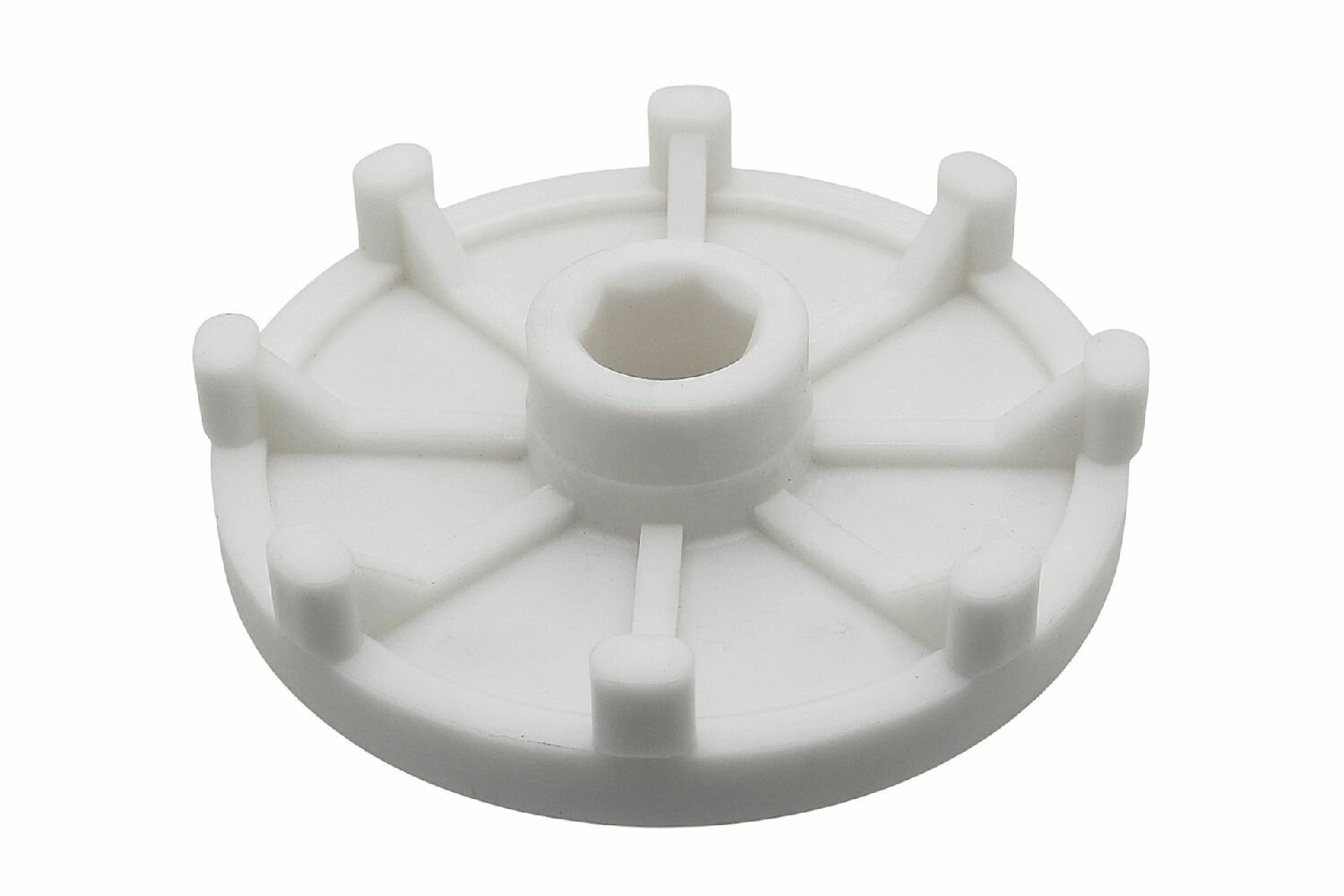 Колесо ведущее Тайга один ряд зуб (С40200517) белая