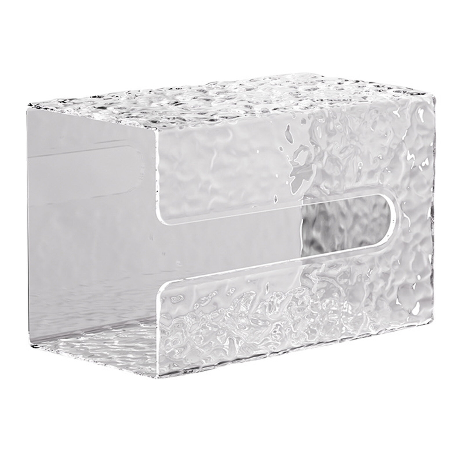 Настенная Коробка Распределителя Ткани Типа Glacier Pattern Многофункциональной Светлой Роскошной Коробки для Ванной комнаты