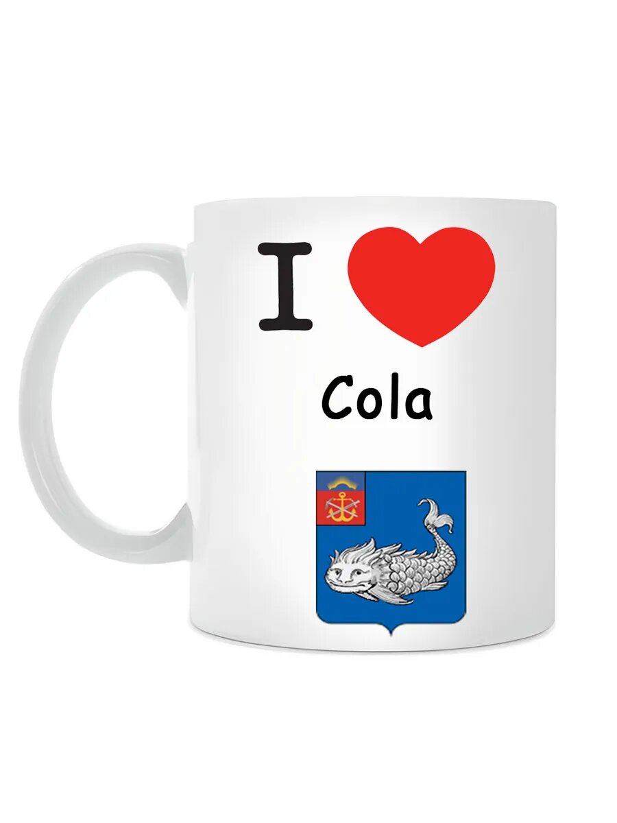 Кружка I love Кола