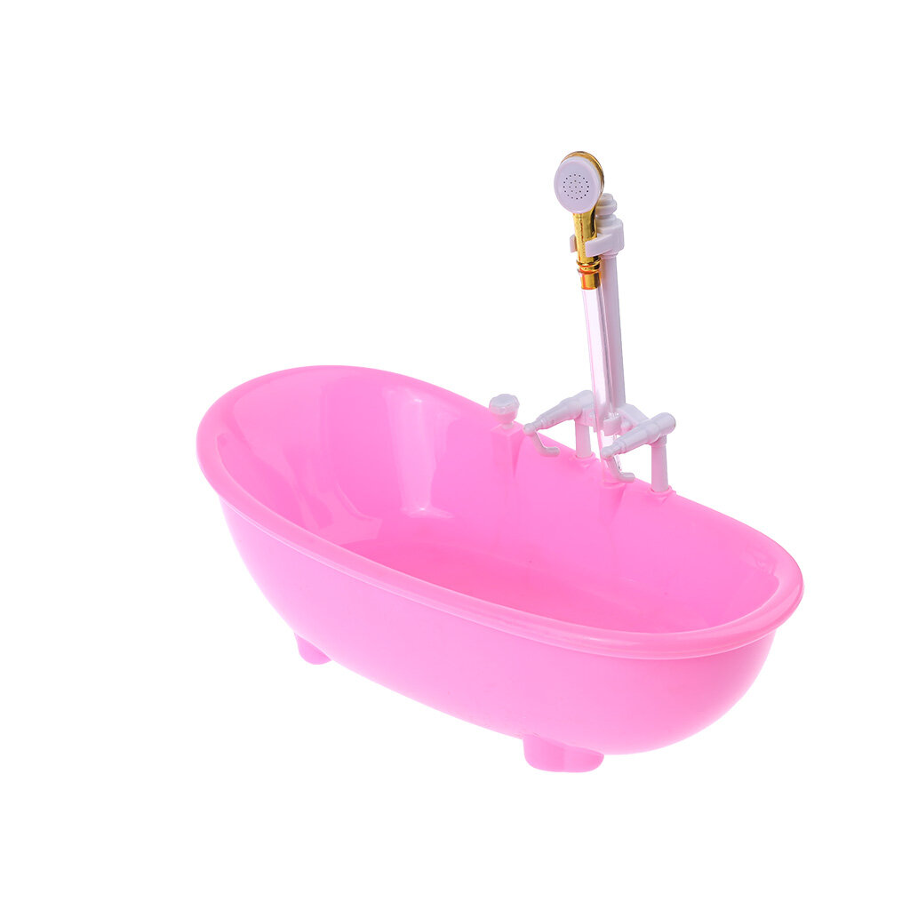 1/6 кукольный домик миниатюры электрическая мебель для ванны аксессуары ванной комнаты дети Pr