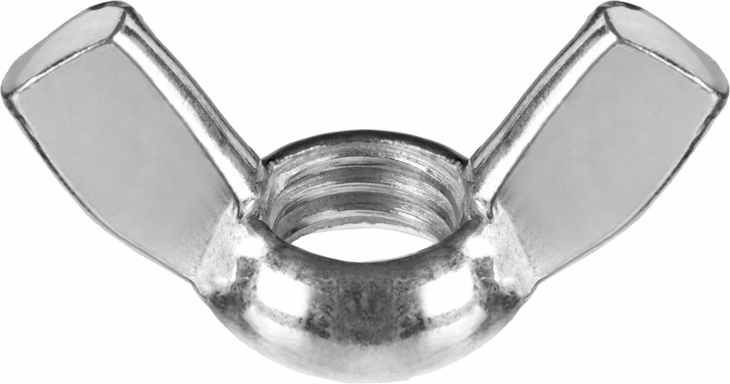 Гайки ЗУБР DIN 315, резьба М10, цинк, 5 кг