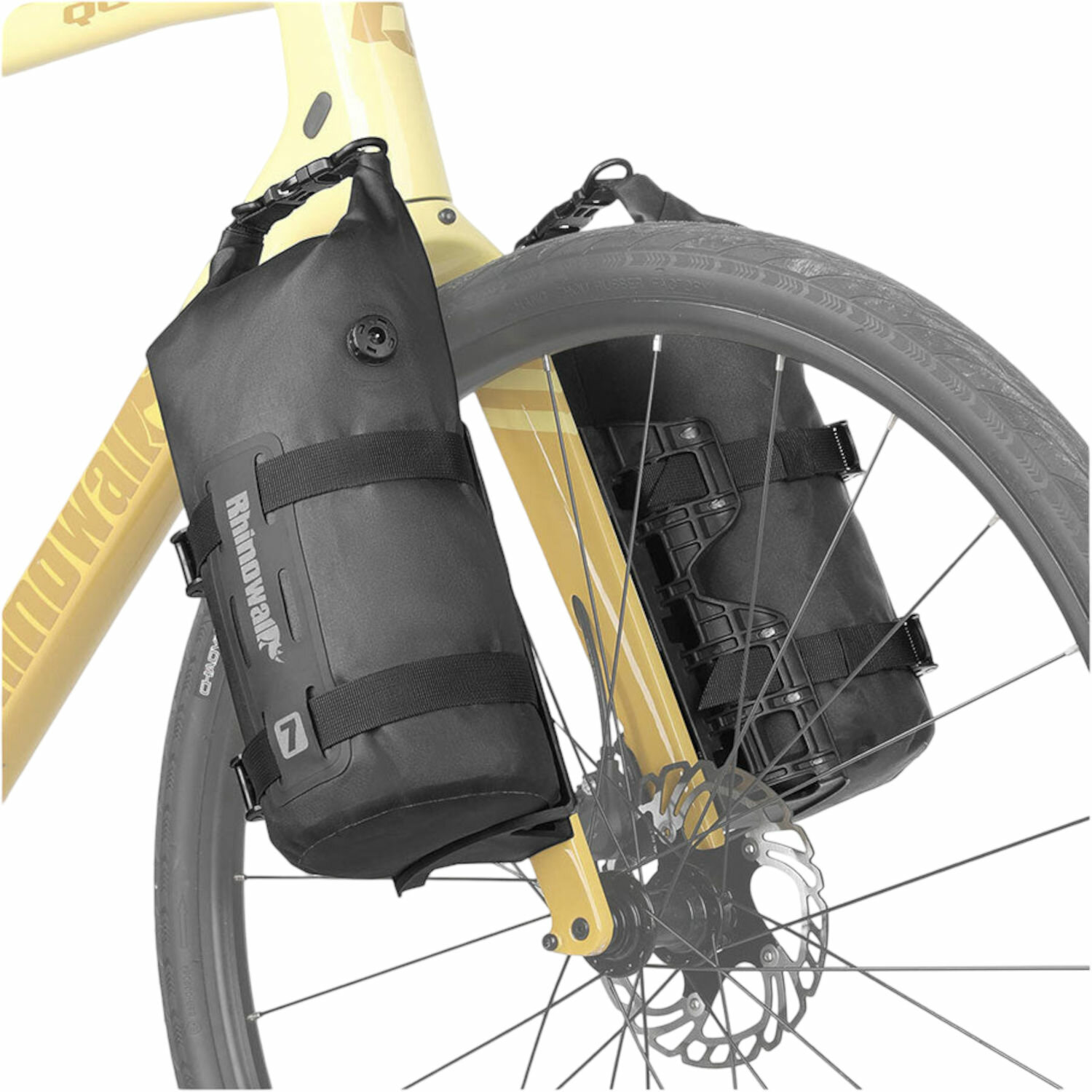 Сумка на вилку Rhinowalk 7L+1 Cage Black