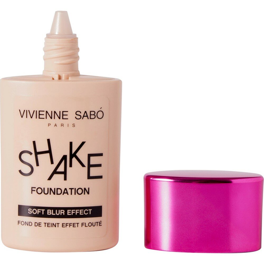 Крем тональный для лица VIVIENNE SABO SHAKE тон 01 с натуральным блюр эффектом