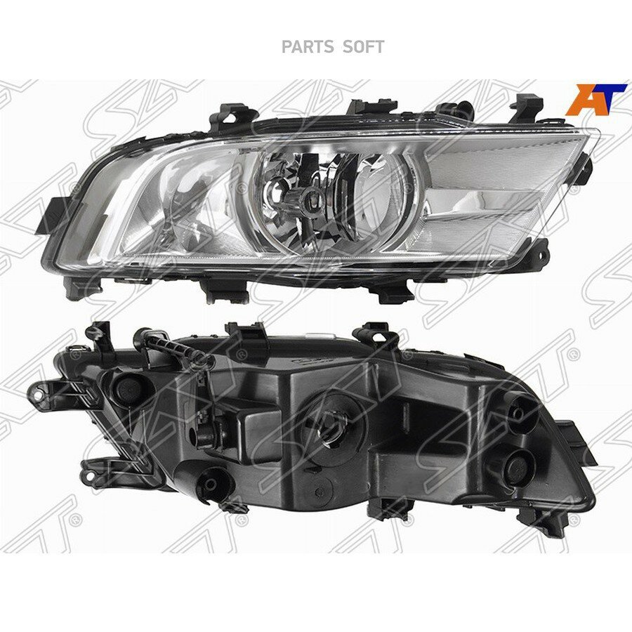 Фара противотуманная SKODA SUPERB 13-15 RH от официального дистрибьютора, SAT, артикул ST6652014RUE