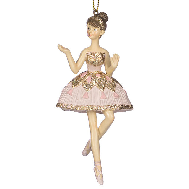 Елочная игрушка Балерина Мисс Магдалена - Moulin Rouge 12 см, Goodwill, MC38360-2