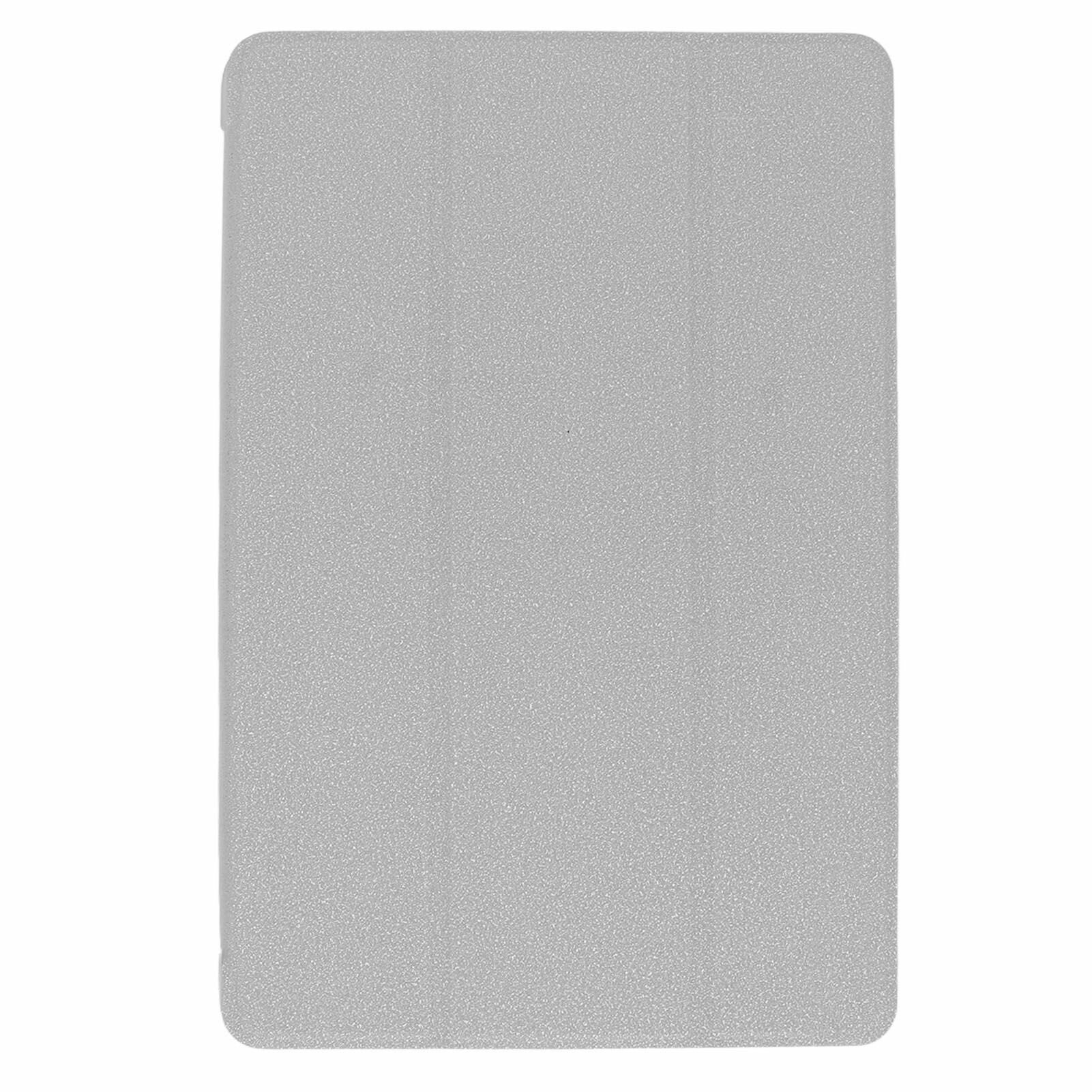 Чехол для планшета M40PLUS/P30S/P40HD (PU+TPU, серебристый)