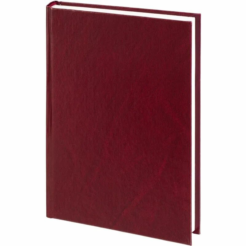 Ежедневник датированный 2026 А5+ IDEAL NEW бордовый 3-344/04