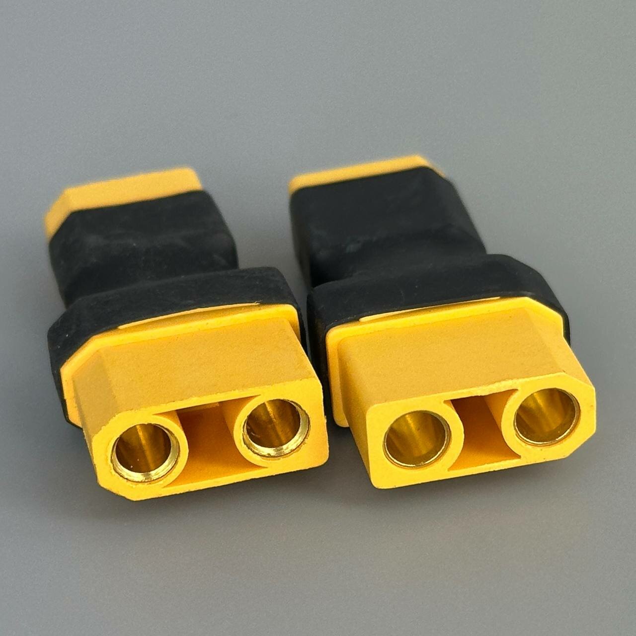 Переходник с XT60 на XT90 для батарей с разъемом XT60 (2 Штуки)