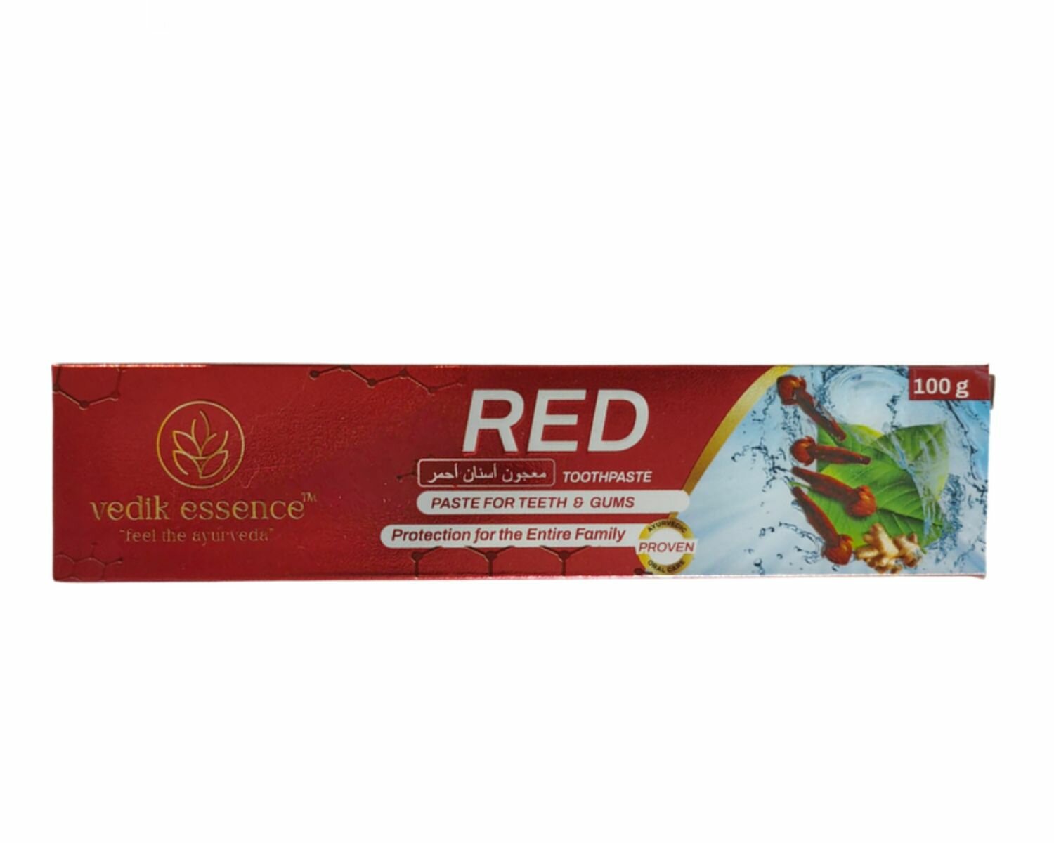 Зубная паста РЭД, Ведик Эссенс / RED Toothpaste, Vedik Essence, 100 гр