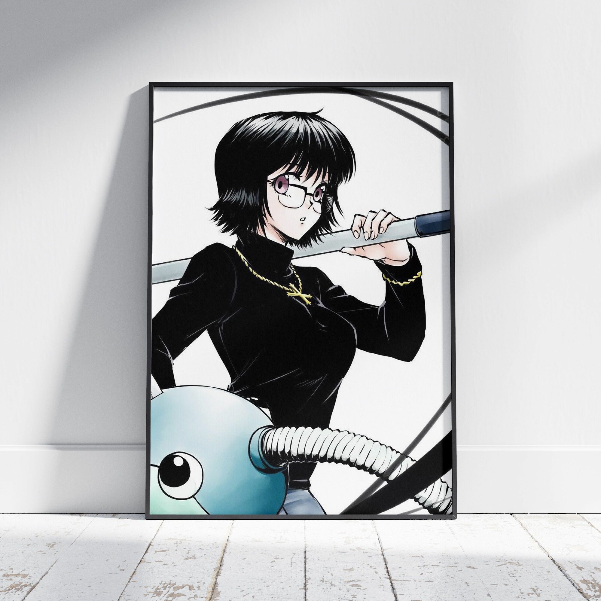 Плакат на стену для интерьера Hunter x Hunter (Шизуку Мурасаки 5) - Постер по аниме формата A4 (21х30 см)