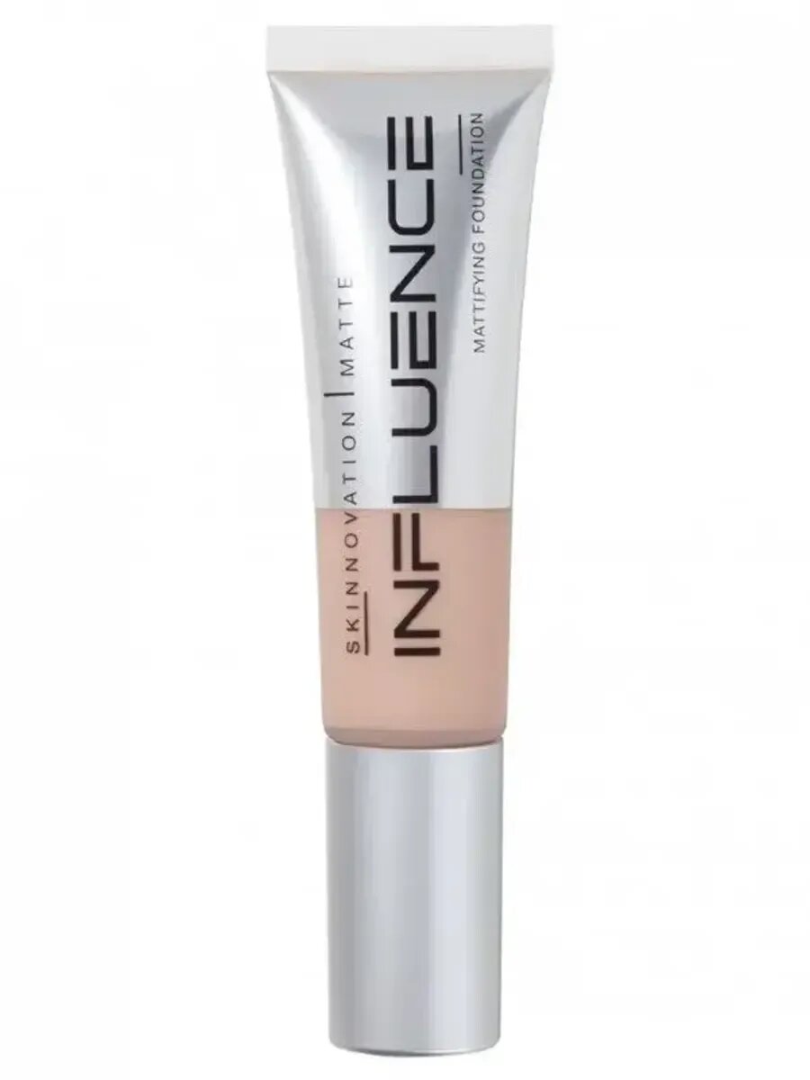 Тональный крем Influence Beauty Make Up Skinnovation Matt Mattifying Foundation, Тональная основа матирующая, 04