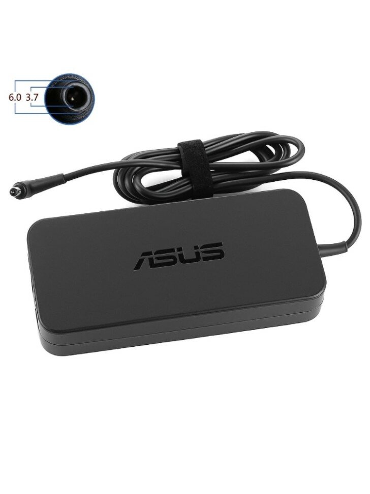 Зарядное устройство для ноутбука Asus, ROG Zephyrus GM501GM-EI048T, 19.5V - 9,23A, (Штекер: 6.0x3.7мм c иглой) 180 Вт Slim