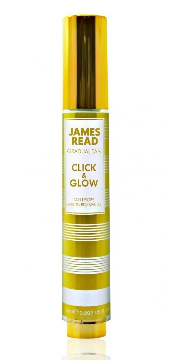 JAMES READ Гель-кликер освежающее сияние CLICK & GLOW (серия GRADUAL TAN), 15 мл