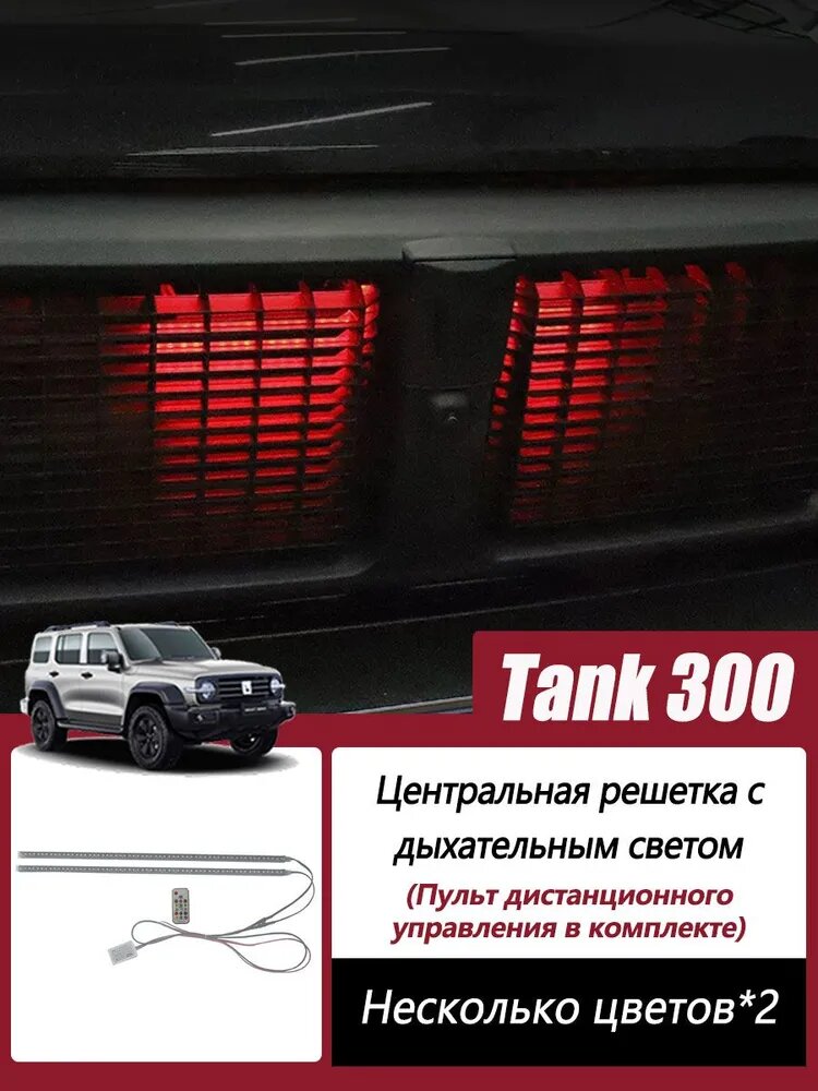 TANK300 Защита внешних частей автомобиля на фары, 2 шт, ABS пластик