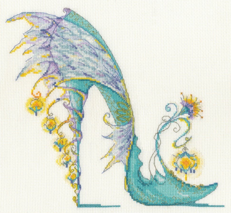 Набор для вышивания Bothy Threads #XSK13 Faerie Ball (Бал фей), Счетный крест, 26 х 24 см