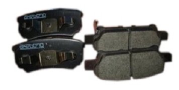 Колодки тормозные (Сзади) Mitsubishi Lancer 02-17 / Outlander 02-12 Akebono арт. AN651WK