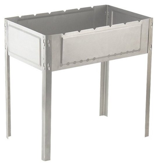 Мангал Palisad облегченный с ребрами жесткости 500x300x500 мм, Россия Camping, 69544