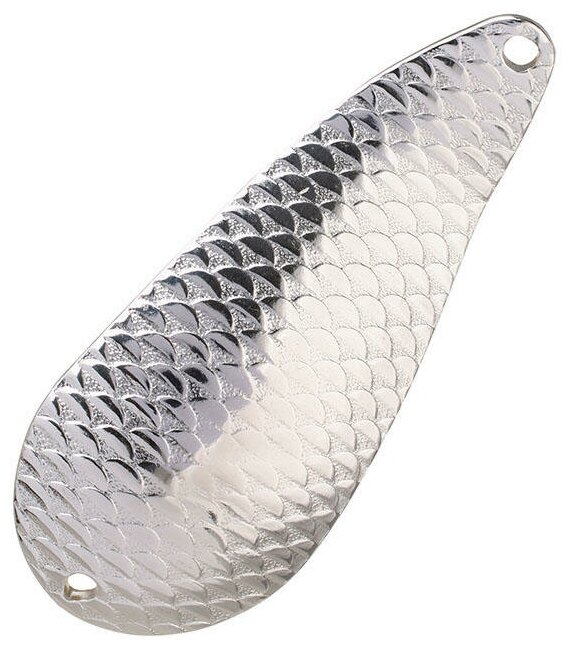 Блесна колеблющаяся Mikado TRACKER №1, 38 г, 8.5 см, состаренное серебро