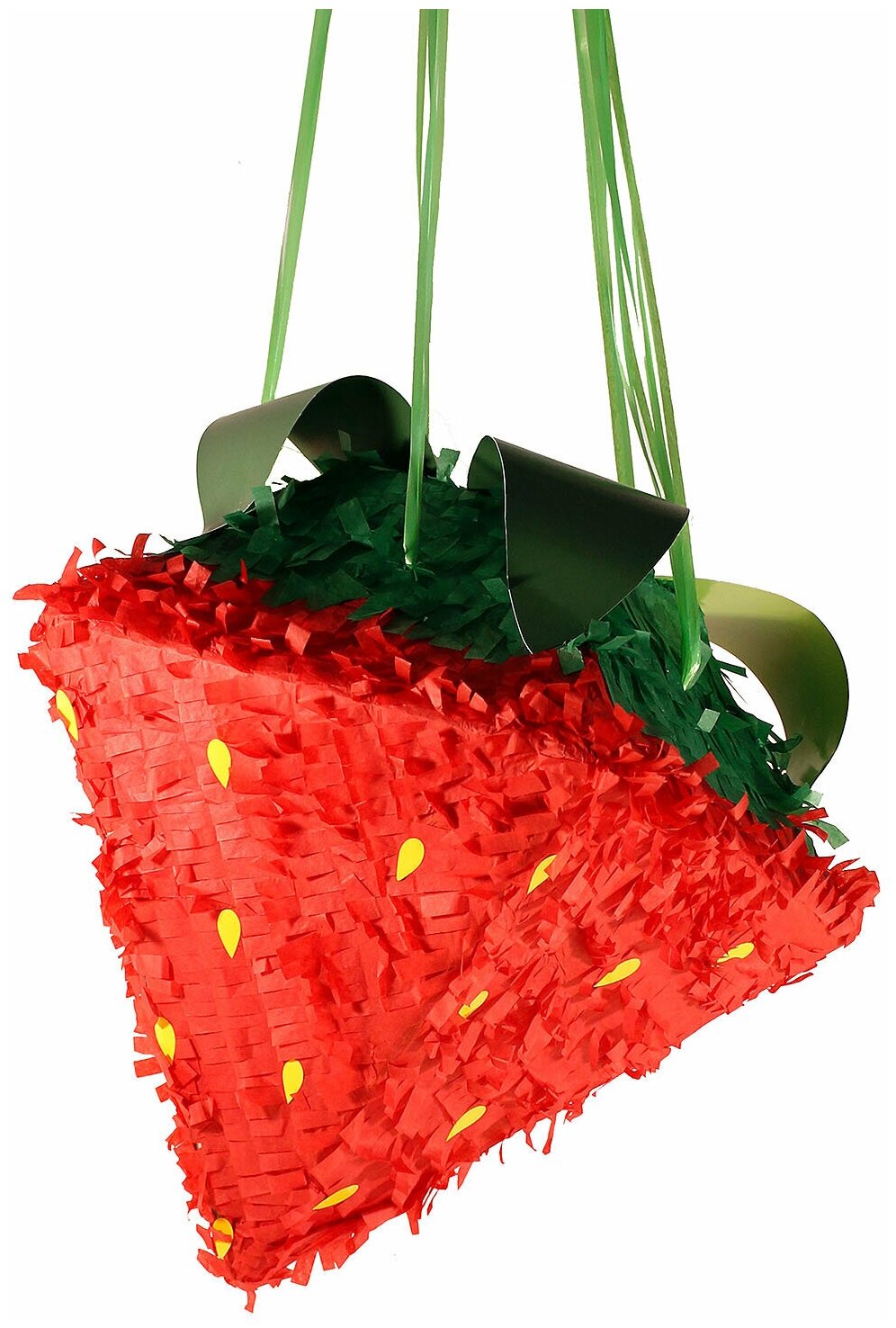 Пиньята "Клубничка" ГК сфера, для праздников, без наполнения