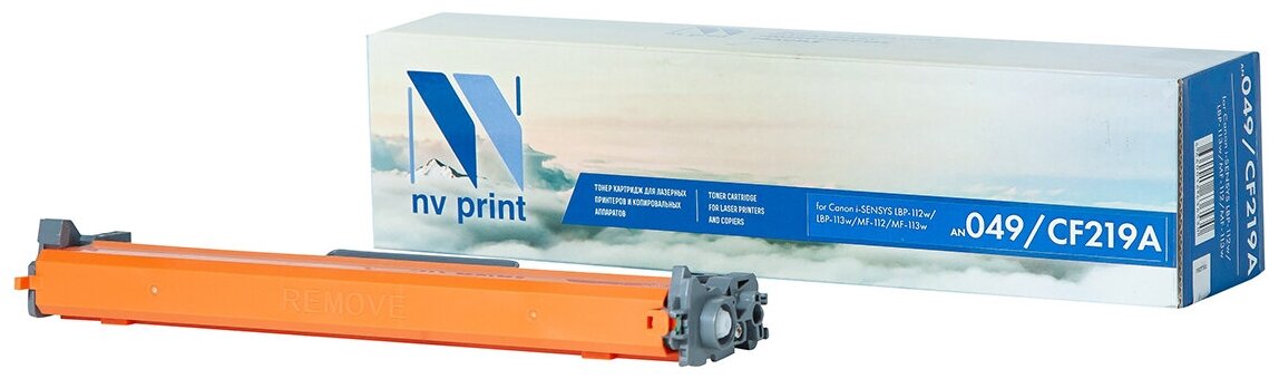 Драм-картридж NV Print NV-049, CF219A для HP LJ Pro M102, HP LJ Pro M104a, Canon LBP112, Canon LBP113 (совместимый, чёрный, 12000 стр.)