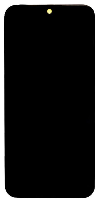 Дисплей для Samsung M015F Galaxy M01 модуль с рамкой и тачскрином (широкий коннектор) (черный) OEM