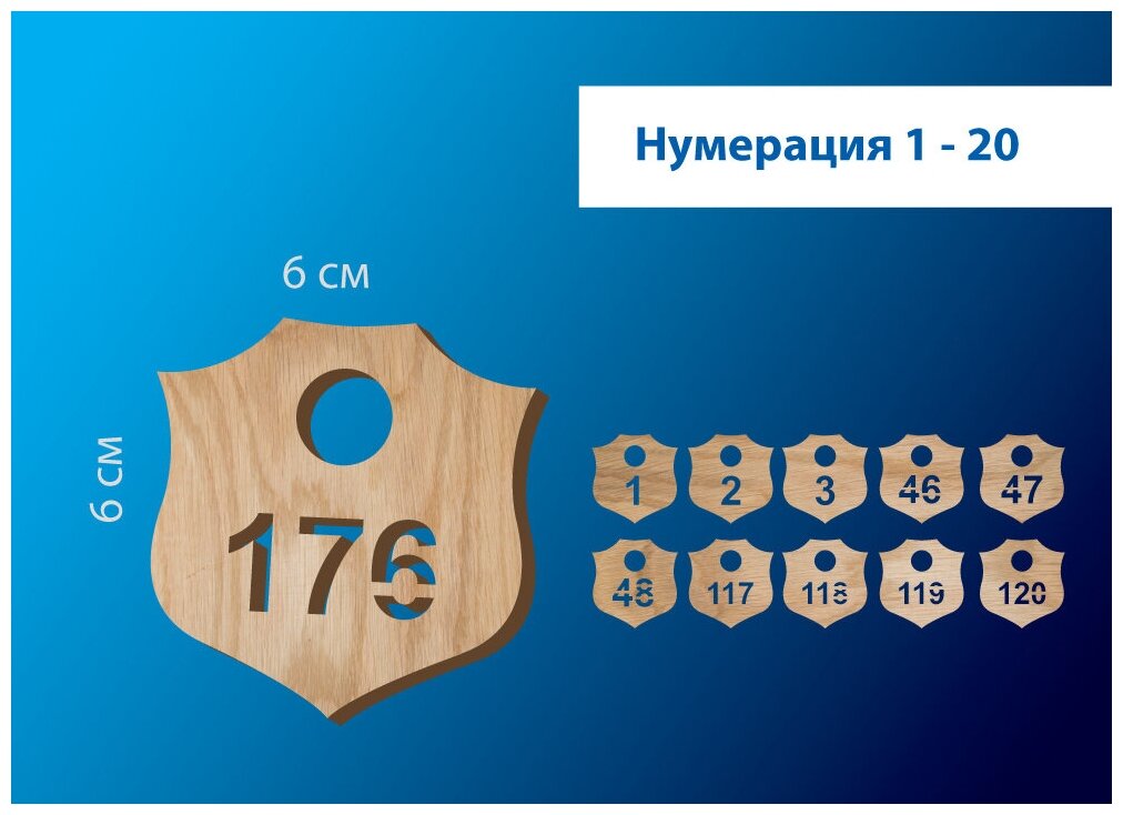 Номерок для гардероба