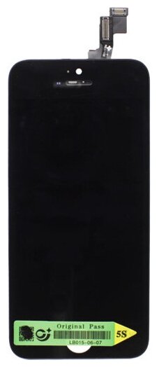 Дисплей для Apple iPhone SE в сборе с тачскрином (черный)