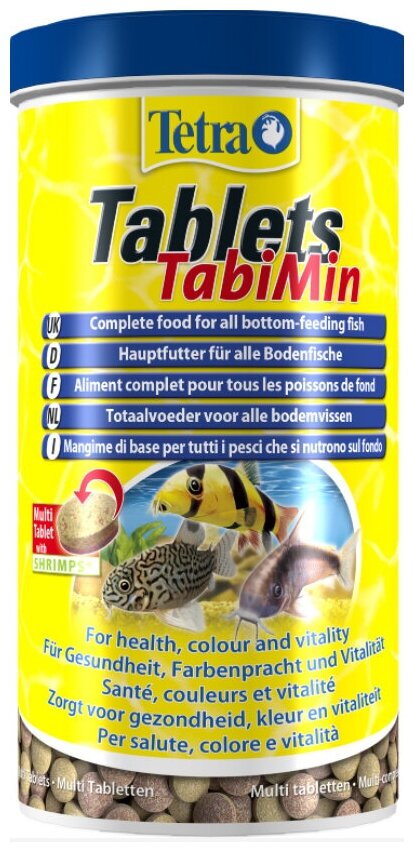 Корм для донных рыб Tetra Tablets TabiMin, таблетки, 2050 шт