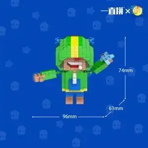 Конструктор Brawl Stars с фигурками героев, подарок фанату игры