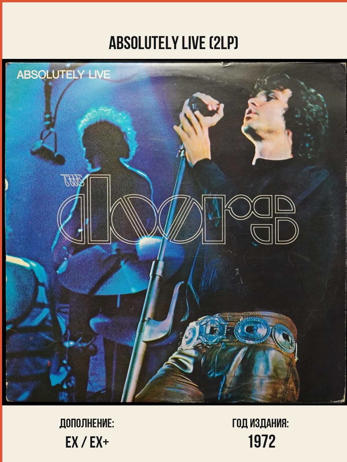 Виниловая пластинка Elektra Doors – Absolutely Live (2LP)