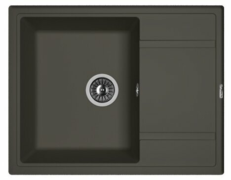 Мойка Florentina Липси 650 антрацит Fs (20.125. C0650.302)