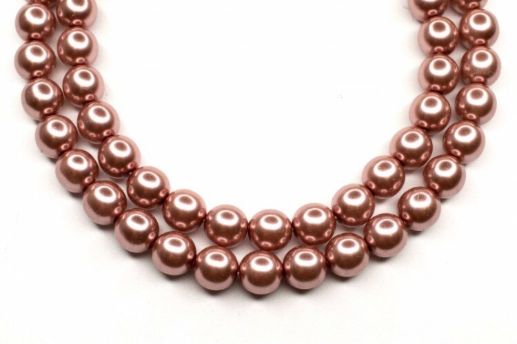 Жемчуг Preciosa, цвет 70097 розовый, 8мм, 10шт