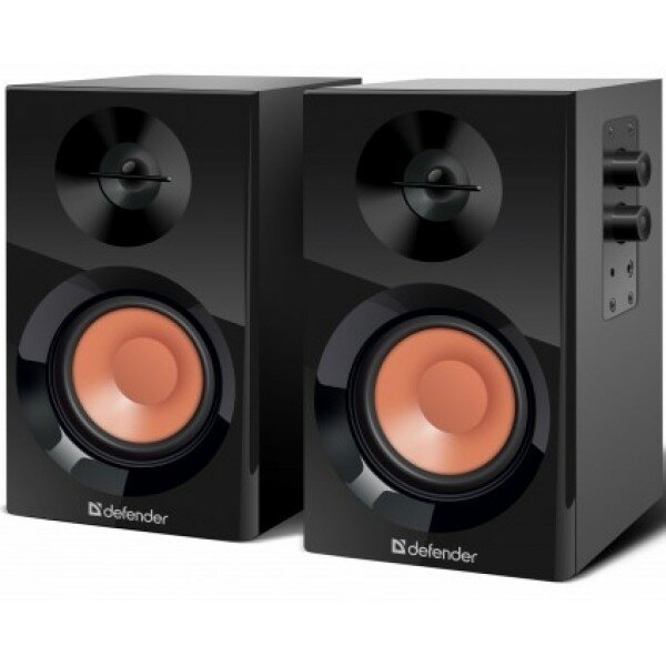 Акустическая система Defender AURORA S12 2.0, Актив. колонки 2x6 W (RMS),100 Гц - 20 кГц