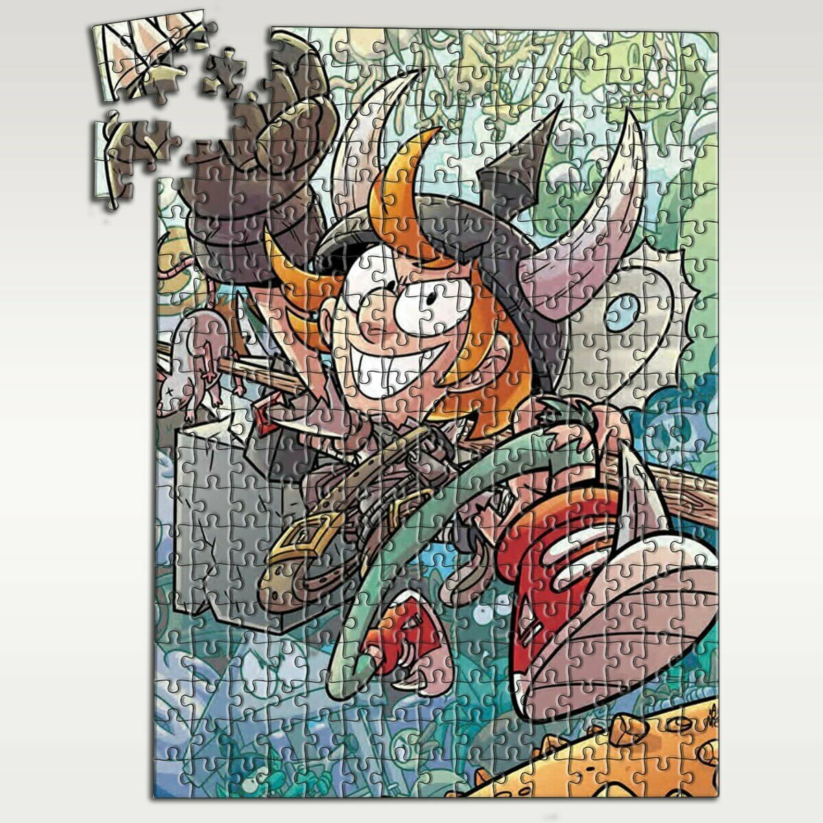 Пазл картонный А3: модель настольная игра Munchkin Манчкин - 6908 П