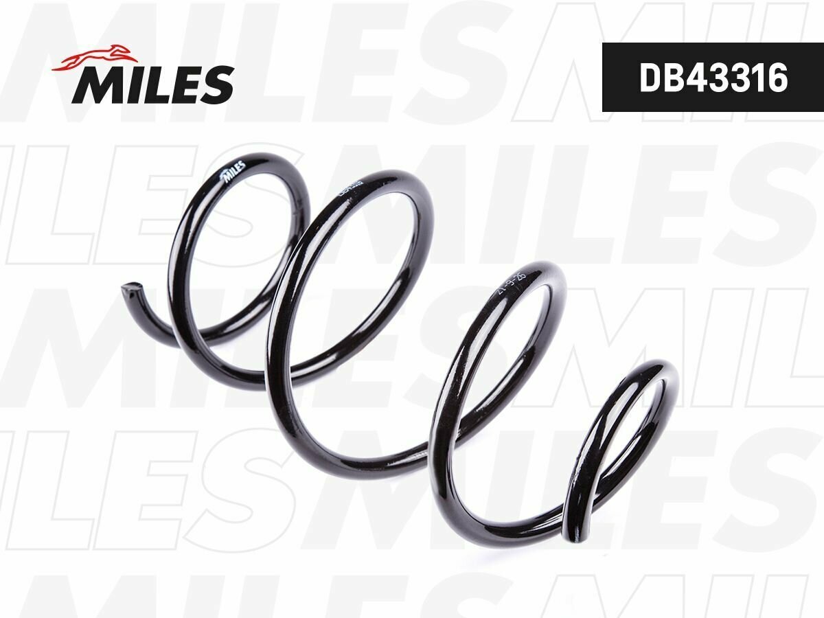 Пружина подвески Renault Logan II/Sandero II передняя, MILES DB43316