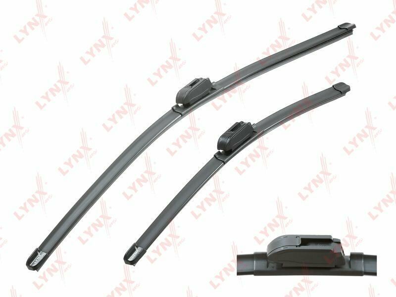 Lynx щетки стеклоочистителя бескаркасные, комплект 650/450мм xf6545h