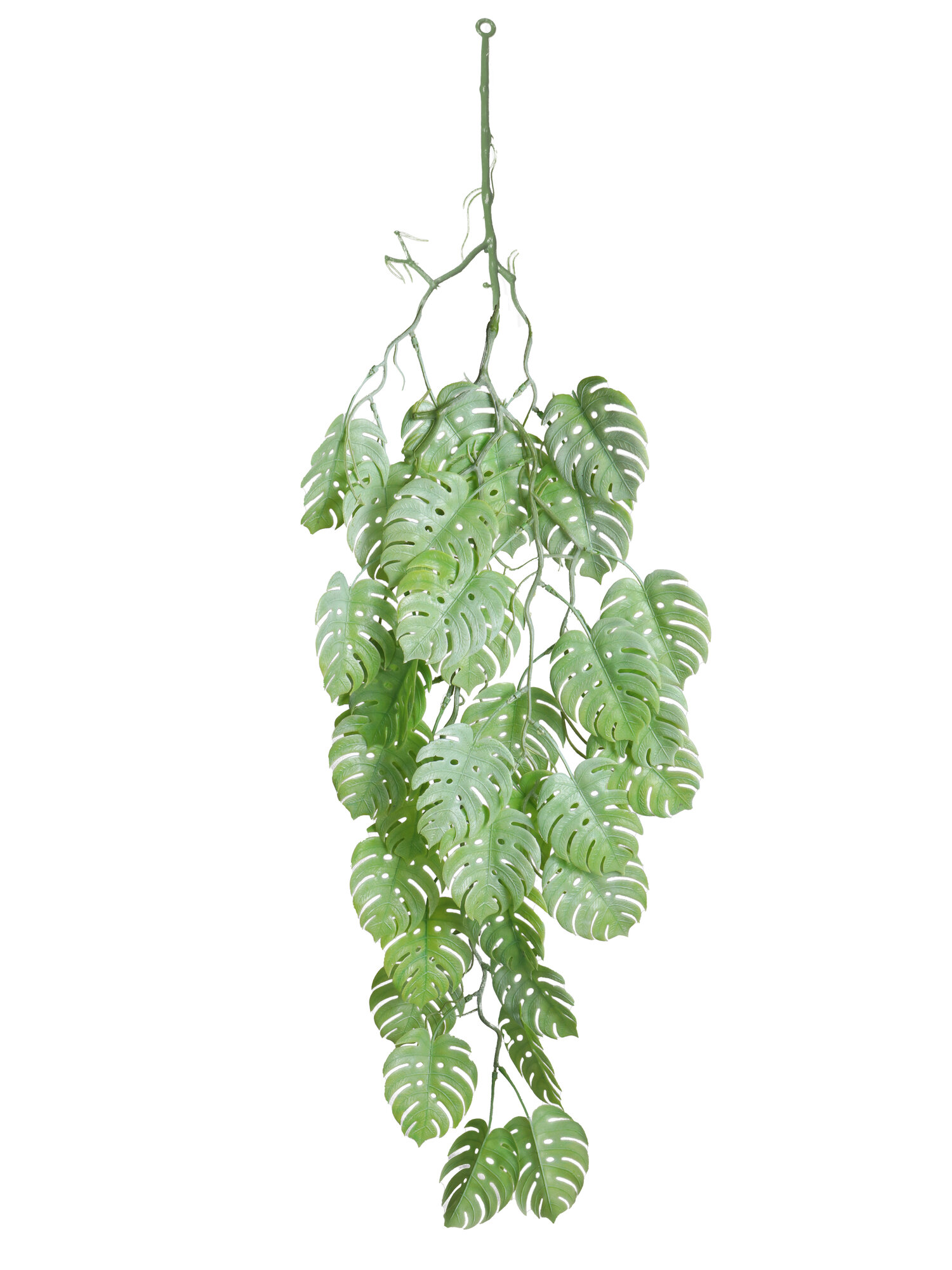 Искусственное растение Holodilova, монстера, высота 90 см, светло-зеленое