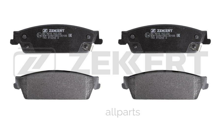 ZEKKERT BS-3016 Колодки торм. диск. задн. Cadillac Escalade III 06- Chevrolet Tahoe (GMT900) 07-
