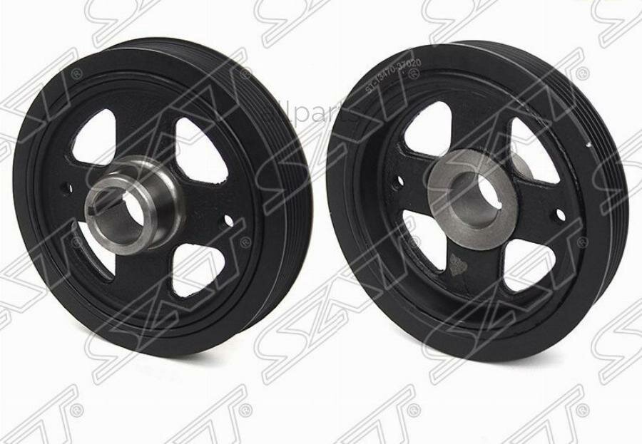 SAT ST-13470-37020 Шкив коленвала TOYOTA AURIS/AVENSIS/COROLLA/AXIO/ALTIS/NOAH/ALLION/PRIUS/RAV4/WISH/YARIS 1ZR/2ZR/3ZR