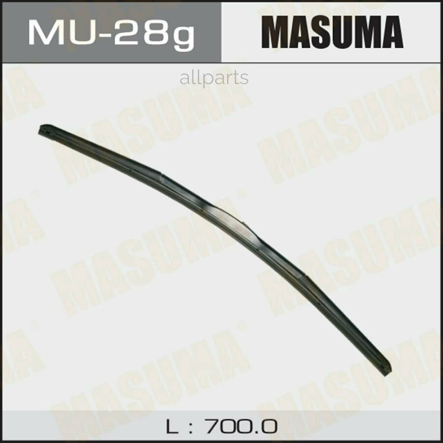 MASUMA MU28G щетка гибридная! 700mm, под крючок\