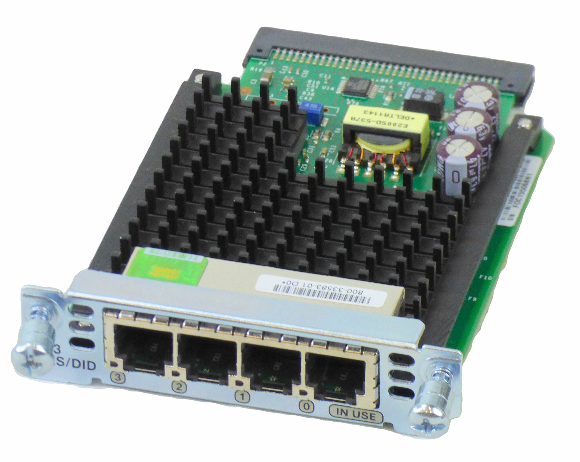 Модуль Cisco VIC3-4FXS/DID 4 x network - FXS/DID - RJ-11 FXO/FXS, DTMF